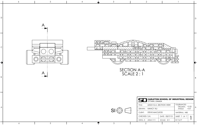 Solidworks Lego Race Car by Nancy Xu at Coroflot.com