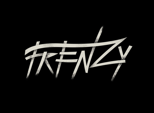 FRENZY / LETTERING & LOGO by Isaac Contreras at Coroflot.com