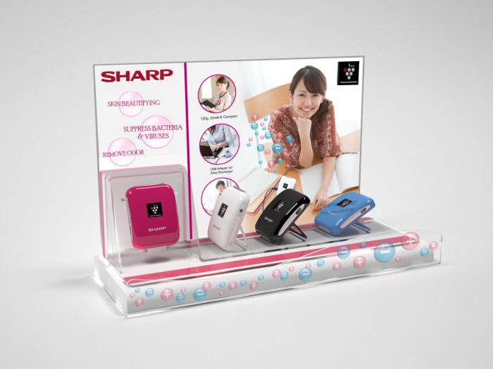 Sharp | Plasmacluster Display by Iyan Suyanto at Coroflot.com