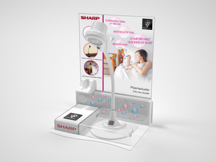 Sharp | Plasmacluster Display by Iyan Suyanto at Coroflot.com