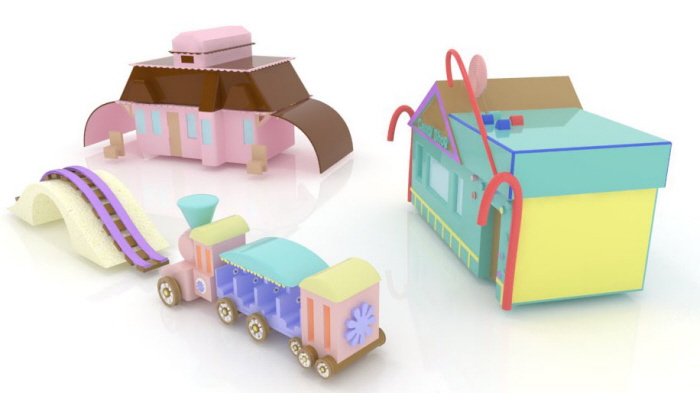 Rhino-Train set by Layli Nerenberg at Coroflot.com
