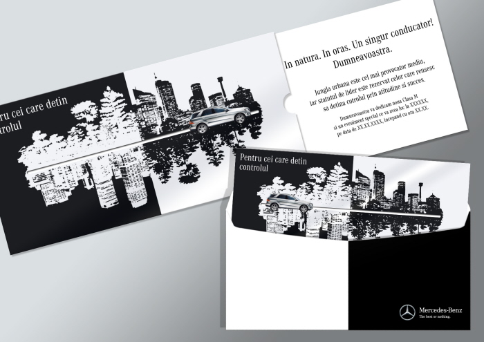 Mercedes Benz New M Class Event Invitation by Mircea Sinpetru at ...