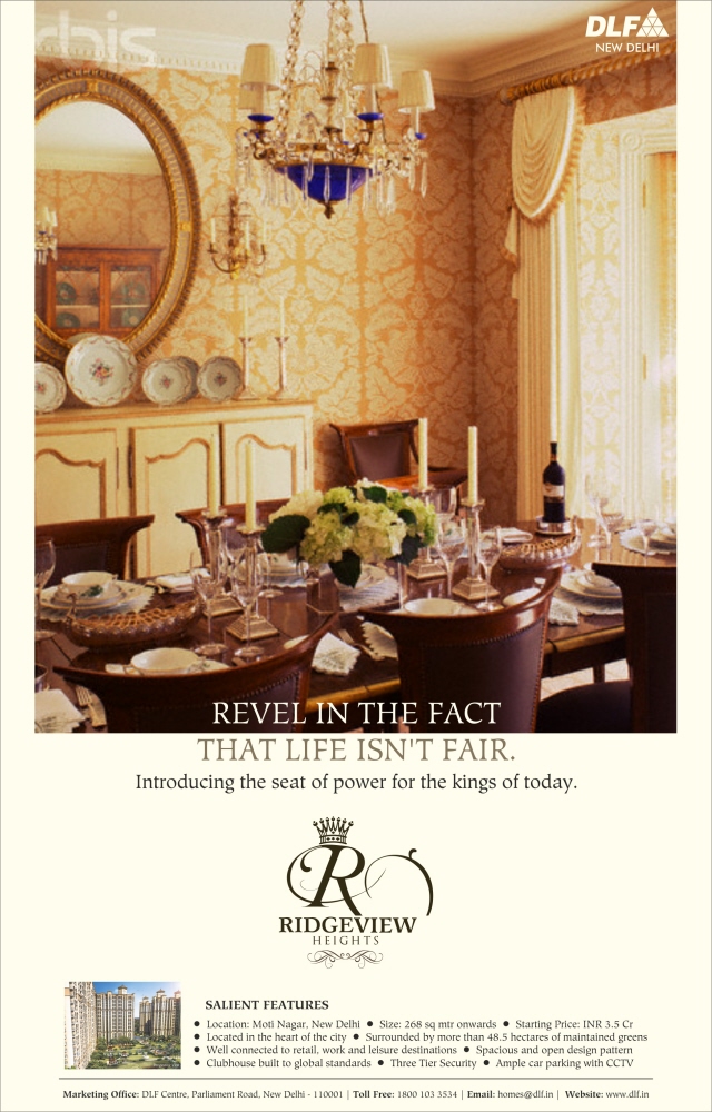 DLF Print Advertisements by Robin Chanda at Coroflot.com