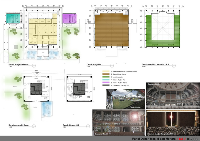 Islamic Center Kota Malang by Chandra A Maulana at Coroflot.com