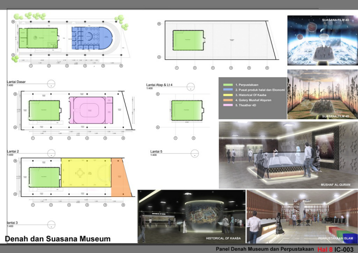 Islamic Center Kota Malang by Chandra A Maulana at Coroflot.com