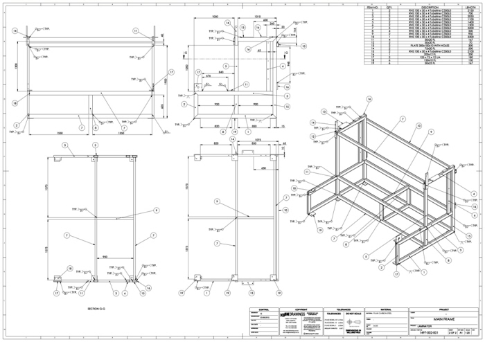 Weldment design by Ivan Sipovac at Coroflot.com