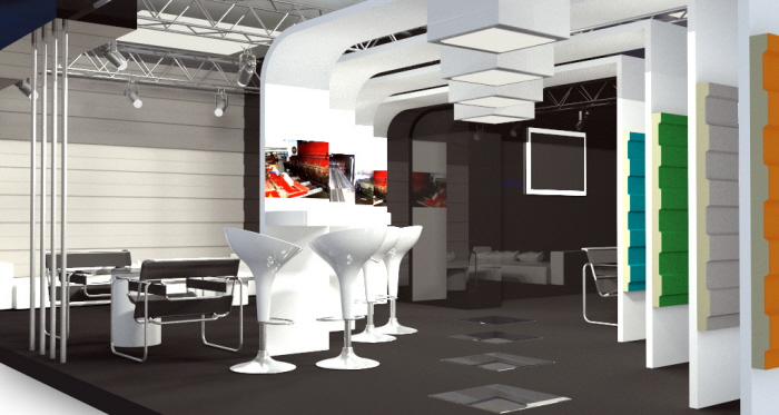 An upload by Mitko Mitkov on Coroflot: to the project Exhibit Designs