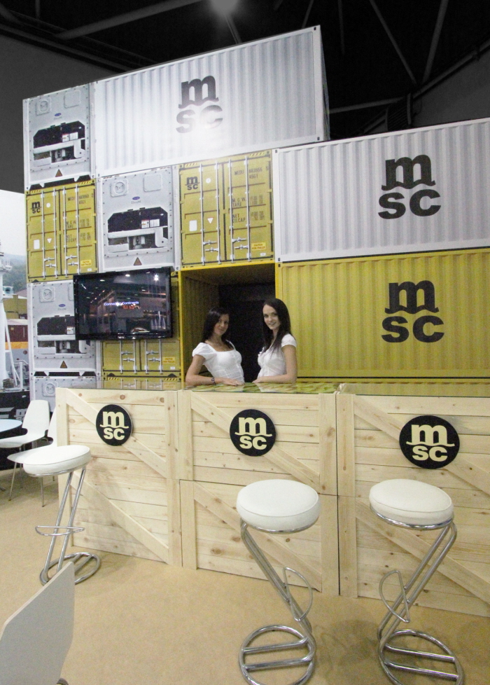Exhibition stand MSC by Nick Sochilin at Coroflot.com
