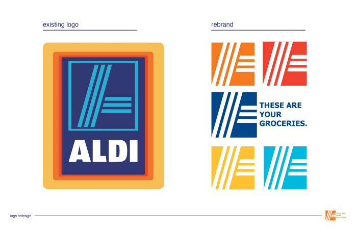 Aldi Rebrand by Shane Carey at Coroflot.com