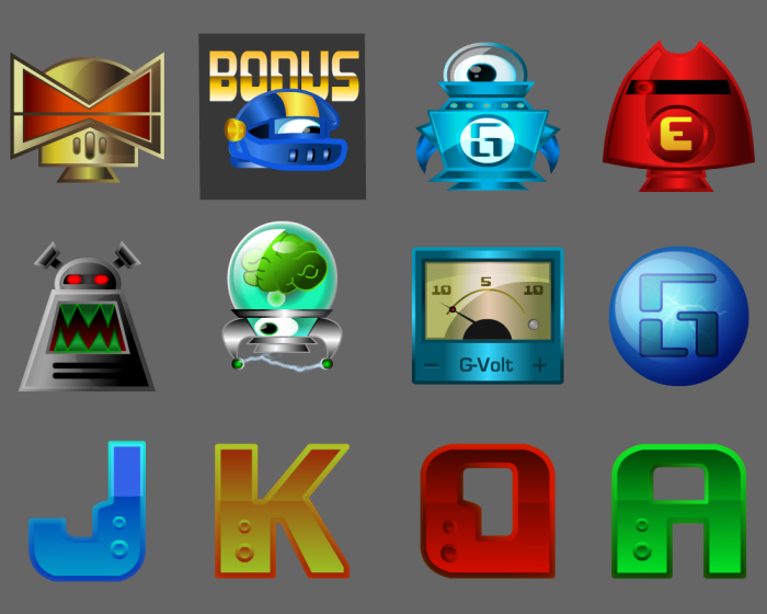 Slot Machine - Robot Revolt by Richard Katynski at Coroflot.com