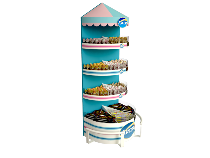Arcor Displays by Aldana Esmeralda Drisaldi at Coroflot.com