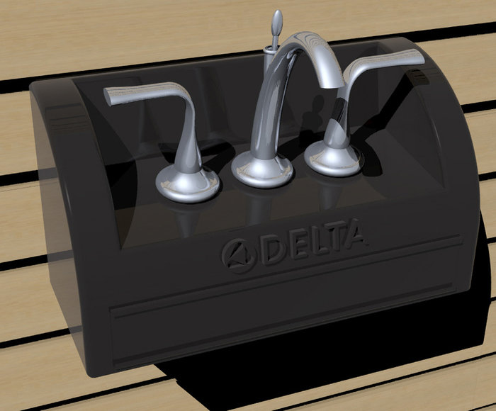 Delta Faucet Slat Wall Pod Concepts by James Moses at Coroflot.com