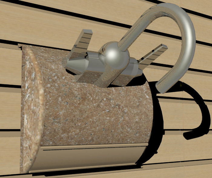 Delta Faucet Slat Wall Pod Concepts by James Moses at Coroflot.com