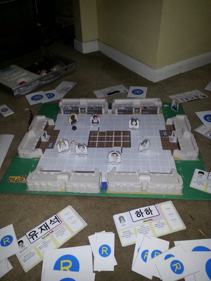 Running Man the board game by Allan Micheal Carter at Coroflot.com