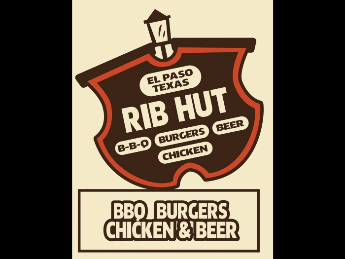 Rib Hut Menu by Gabriel Escandon at Coroflot.com