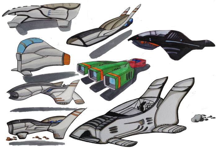 Free Time Sketch Work and Copic Renders/Digital Rendering. by Thomas ...