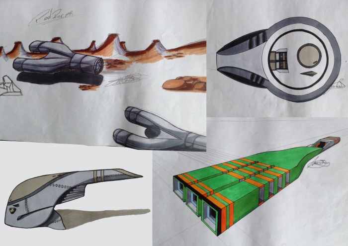 Free Time Sketch Work and Copic Renders/Digital Rendering. by Thomas ...