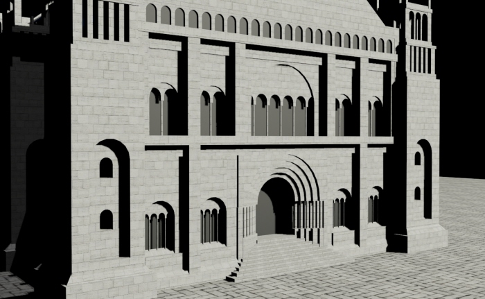 Lord of the Rings Citadel 3D Model by Nathan Quintana at Coroflot.com