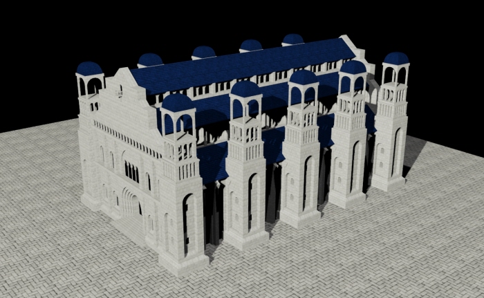 Lord of the Rings Citadel 3D Model by Nathan Quintana at Coroflot.com