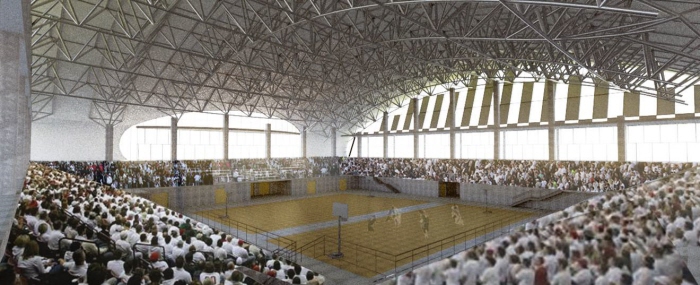 GOR ITERA (ITERA SPORT BUILDING) Lampung, Indonesia by hizam fahmi at ...