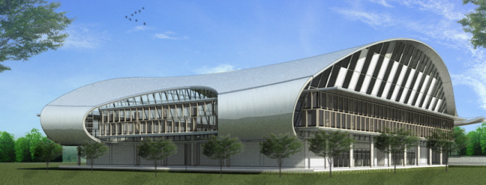 GOR ITERA (ITERA SPORT BUILDING) Lampung, Indonesia by hizam fahmi at ...