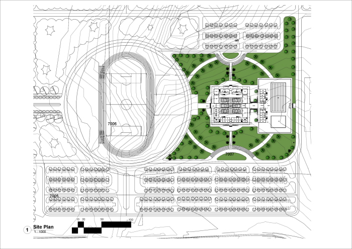 GOR ITERA (ITERA SPORT BUILDING) Lampung, Indonesia by hizam fahmi at ...