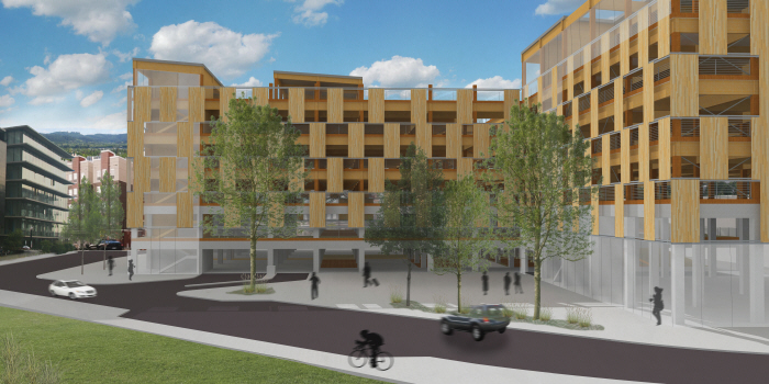 Mass Timber Parking Structure 3.2 by Seth Sorenson at Coroflot.com