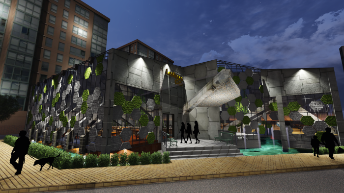 2 Story Restaurant by Jan Paul Tomilloso at Coroflot.com