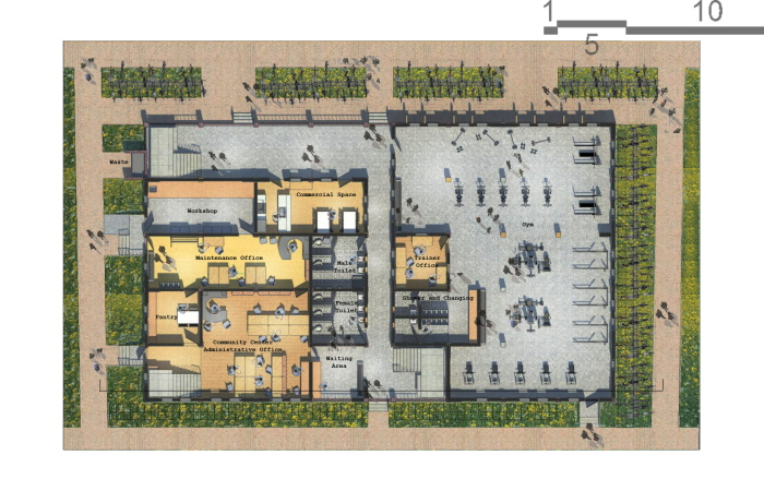 Community Center (Socialized Housing) by Jan Paul Tomilloso at Coroflot.com