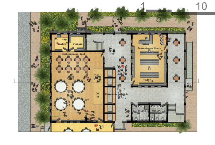 Community Center (Socialized Housing) by Jan Paul Tomilloso at Coroflot.com