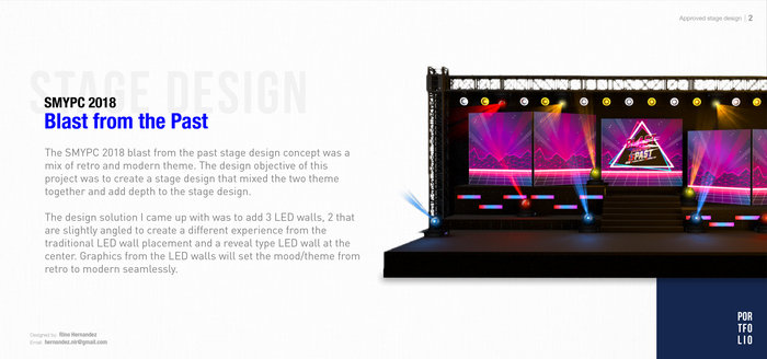 SMYPC 2018 Blast from the Past by Rino Hernandez at Coroflot.com