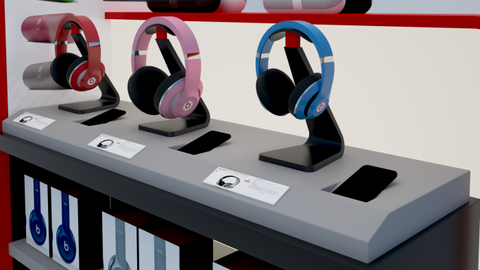 Beats By Dre- Beast Audio Display by Karim Kobeissi at Coroflot.com