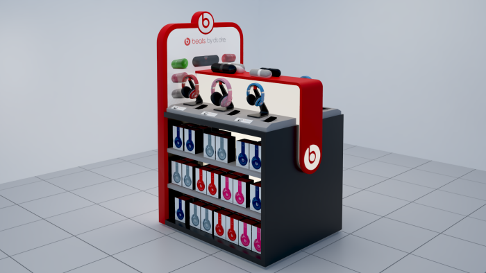 Beats By Dre- Beast Audio Display by Karim Kobeissi at Coroflot.com