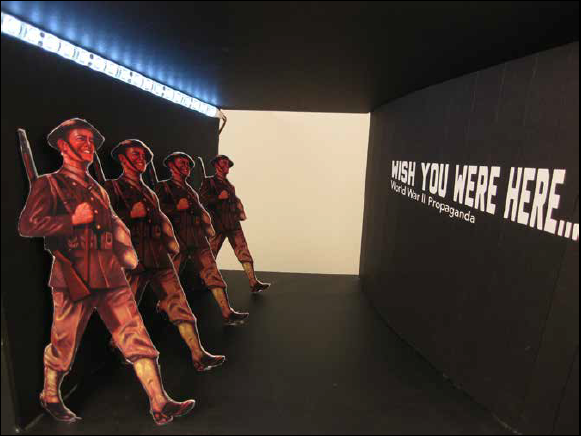 Exhibit Design - World War II Propaganda by Alissa Graham at Coroflot.com