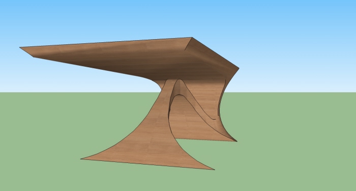 Form Follows Function Table by Daan Mulder by Gerson Carmo at Coroflot.com