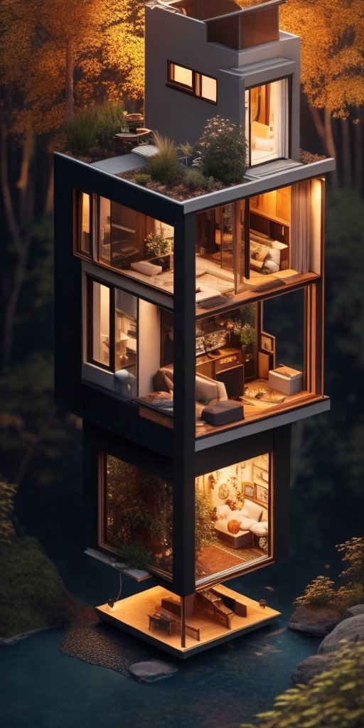 HANGING HOUSE by dedy Phan at Coroflot.com