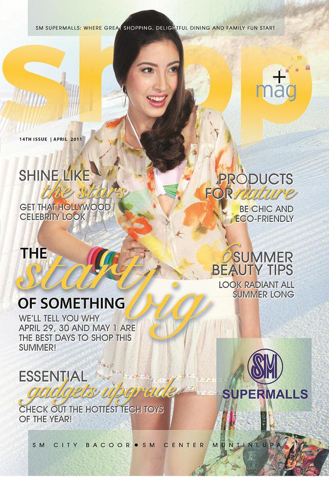 SM Shopmag Magazine (2010-2011) by Riza Janine Zamudio at Coroflot.com
