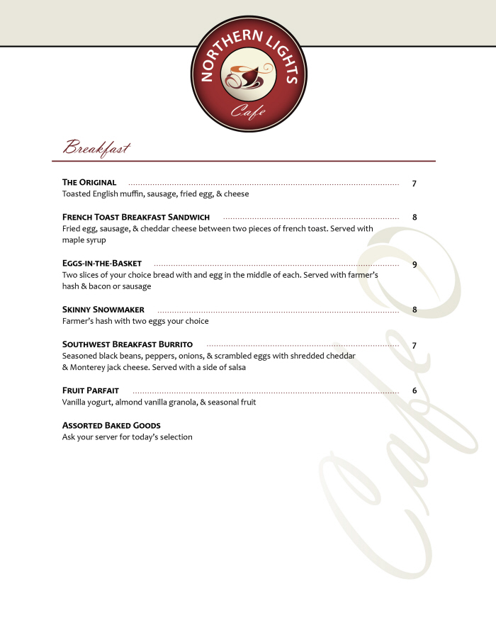 Resort Menus by Melissa Doar at Coroflot.com