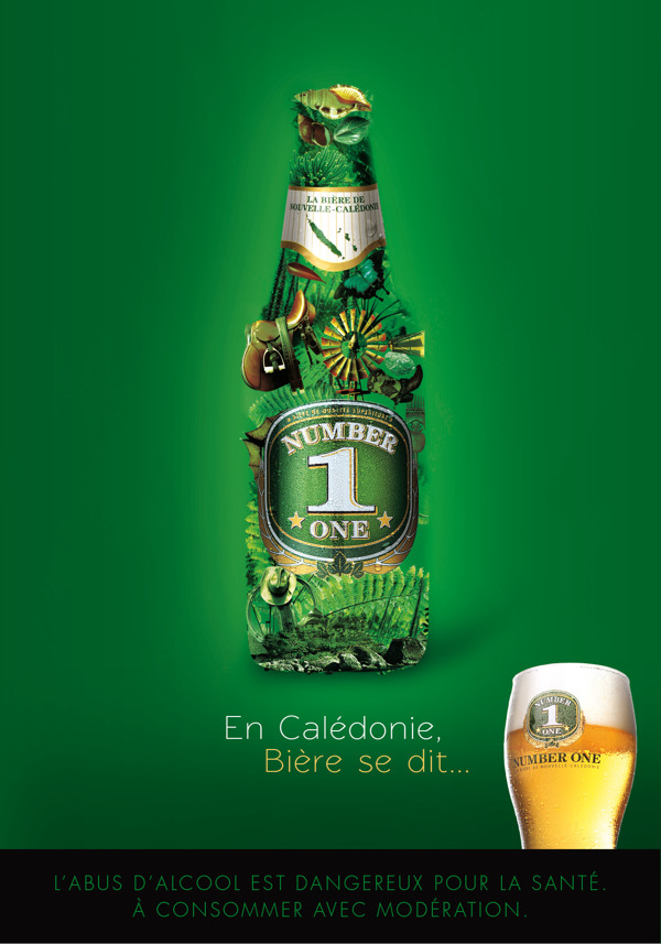 Advertising campaign for New Caledonia's leading beer. by Ol Boorjay at ...
