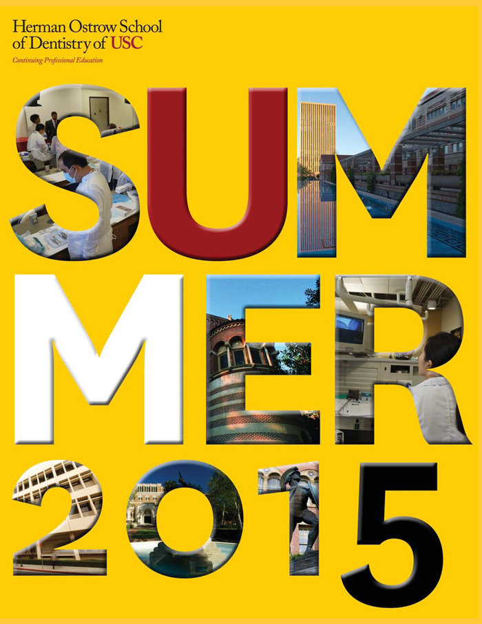 USC Continuing Education Catalog Covers by Jeames Dunne at Coroflot.com