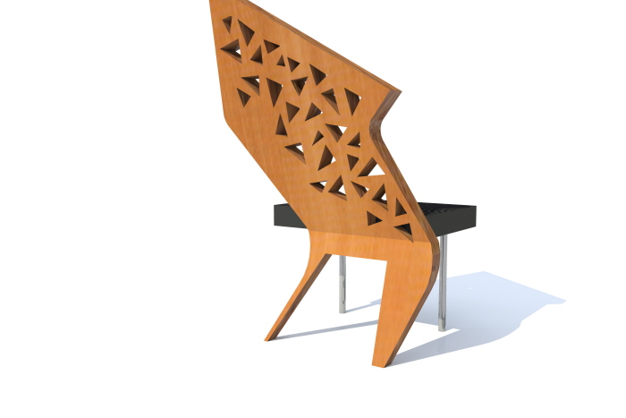Zimba Royal chair by kwessi Albert at Coroflot.com
