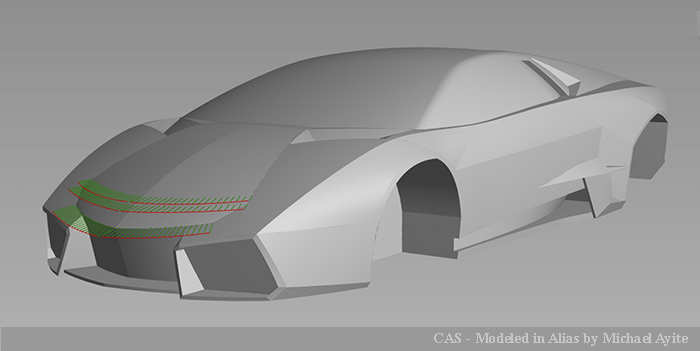 Alias CAS modeling by Michael Ayite at Coroflot.com