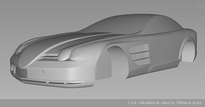 Alias CAS modeling by Michael Ayite at Coroflot.com