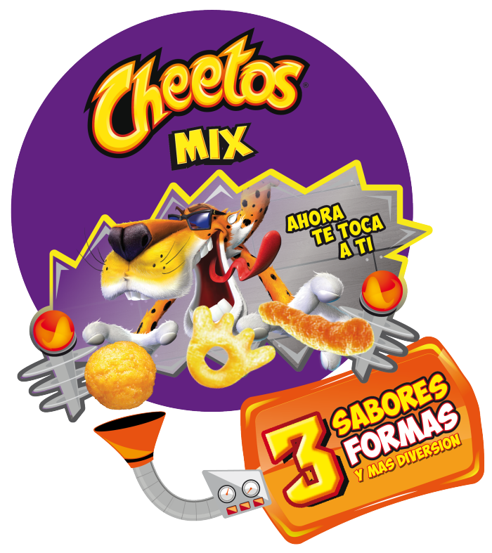 An upload by Carlos Andrés céspedes on Coroflot: to the project Cheetos_mix