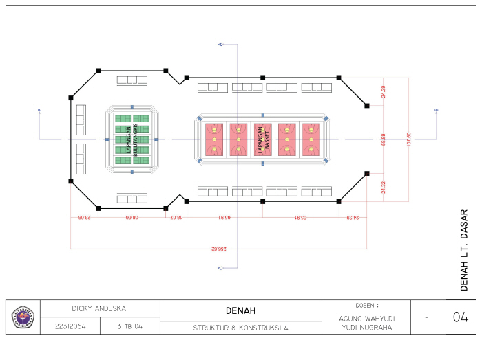 STRUKTUR KONSTRUKSI 4 - BENTANG LEBAR by Dicky Andeska Ali at Coroflot.com
