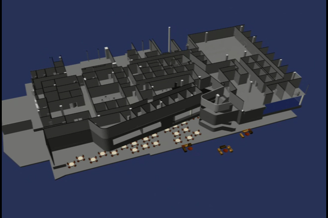 3D Model of Student Terminal Virtual Tour by Matt Krysiak at Coroflot.com