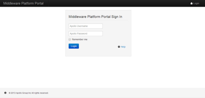 Middleware Monitoring Portal by Derek Williams at Coroflot.com