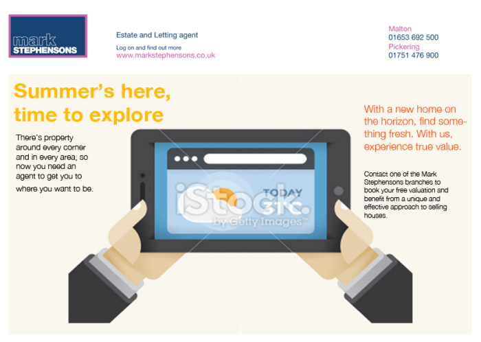 Mark Stephenson DPS Summer Advert by John Brasington at Coroflot.com