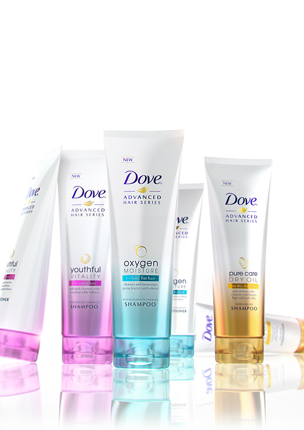 Dove premium hair care visuals by Marco Serena at Coroflot.com