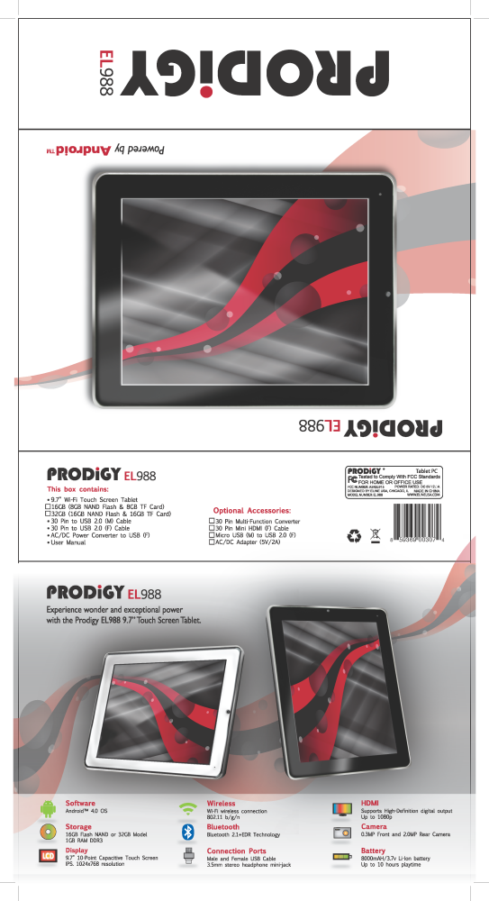 Prodigy Android Tablets by JENNIFER CRISTAO at Coroflot.com